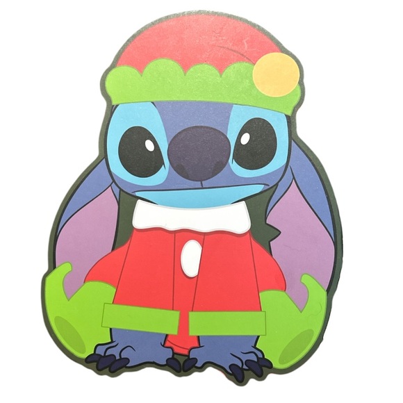 Disney | Holiday | Disney Stitch Christmas Holiday Wooden Decor | Poshmark